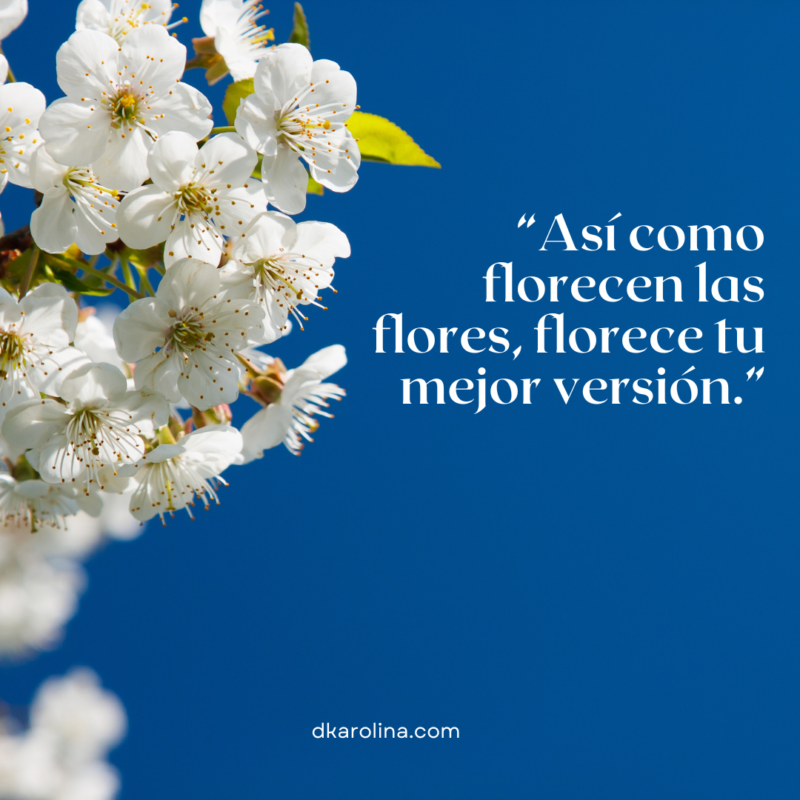 Frases de primavera para tus post de Instagram - Dkarolina