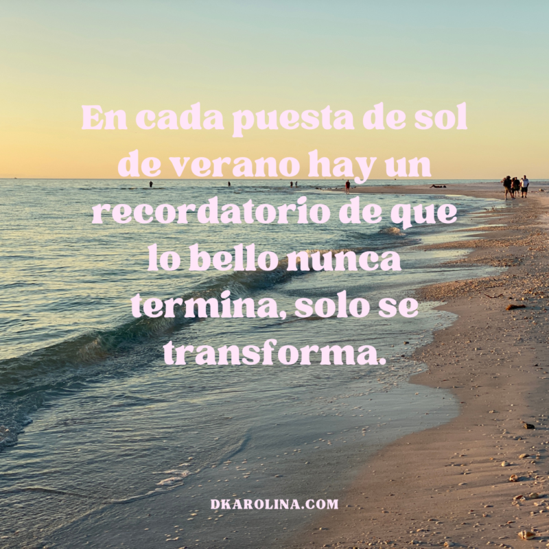 Frases de verano para tus post de Instagram - Dkarolina